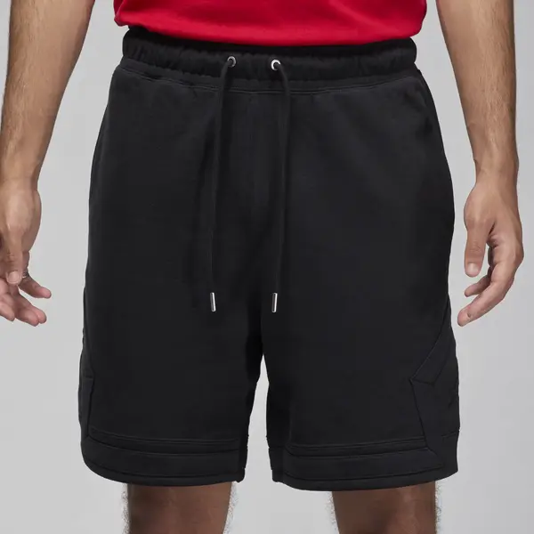 JORDAN Flight Fleece Diamond Shorts - Black
