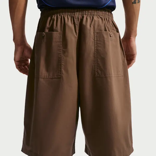 Nike Club Oversized Pleated Knee-length Shorts