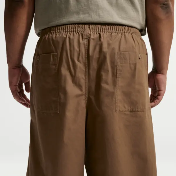 Nike Club Oversized Pleated Knee-length Shorts