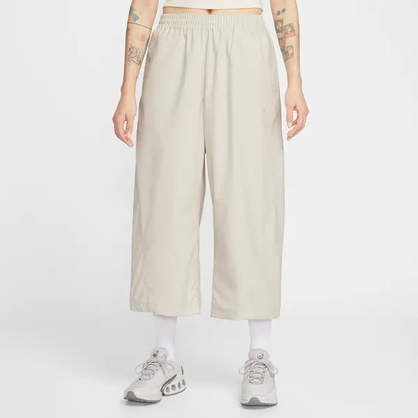Nike Sportswear Oversized Mid-rise Woven Pants - Grey