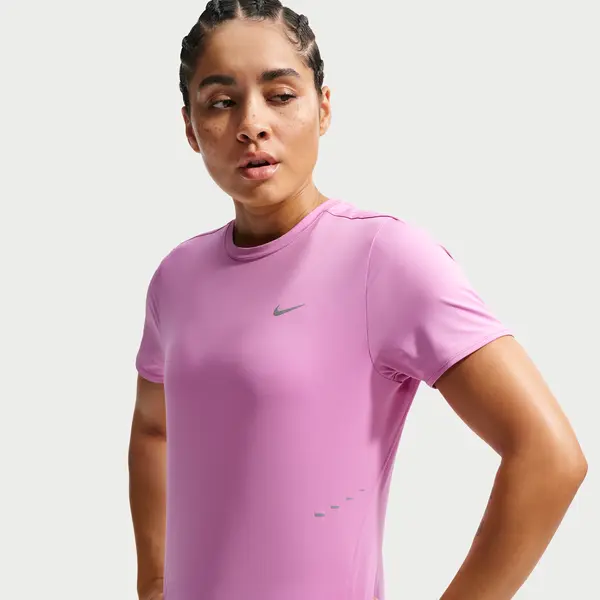 Nike Swift Dri-fit Short-sleeve Running Top - Purple