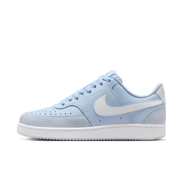 Nike Court Vision Low Suede Shoes - Blue