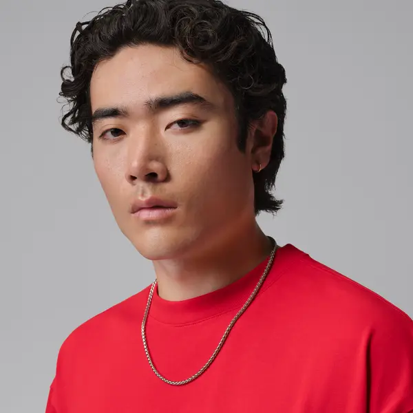 JORDAN Flight Oversized Graphic T-shirt - Red