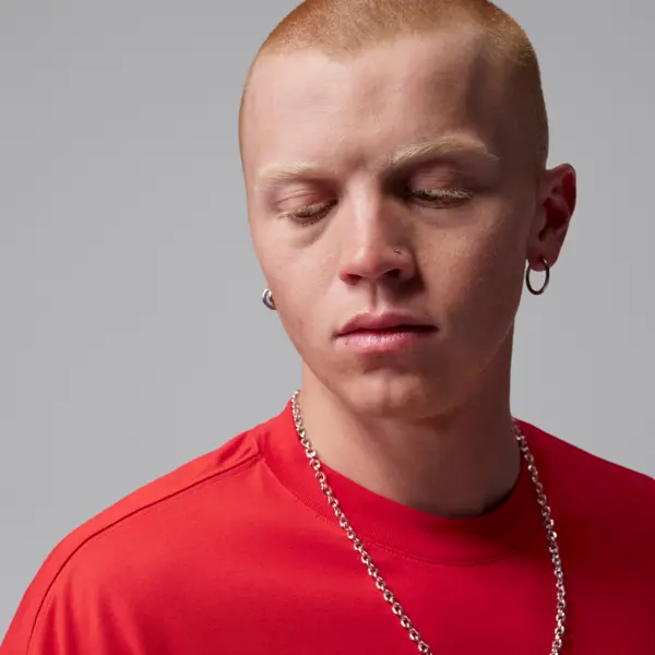 JORDAN Flight Essentials Oversized T-shirt - Red