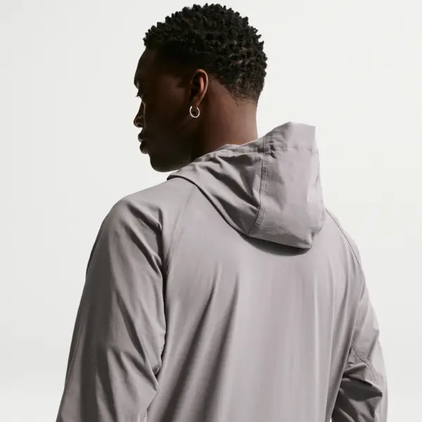 Nike Tech Dri-fit Woven Full-zip Windrunner Jacket - Black