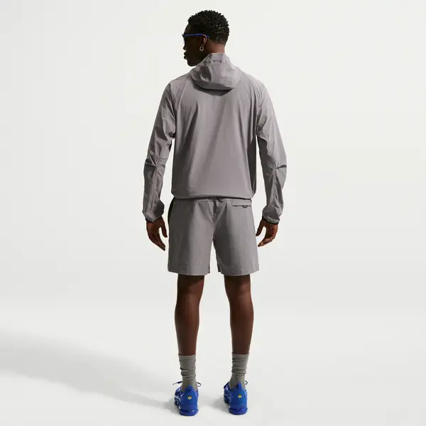 Nike Tech Dri-fit Woven Full-zip Windrunner Jacket - Black