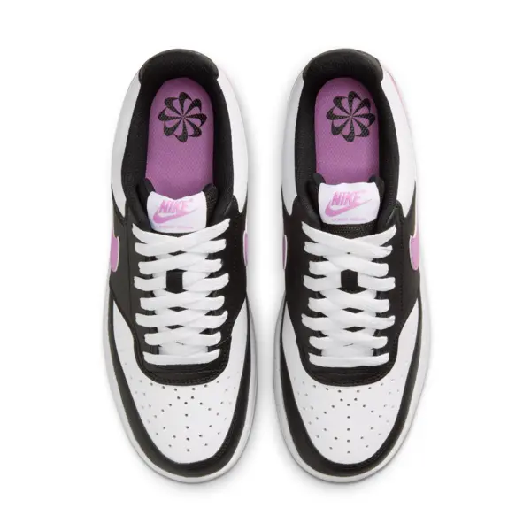Nike Court Vision Low Next Nature Shoes - Black