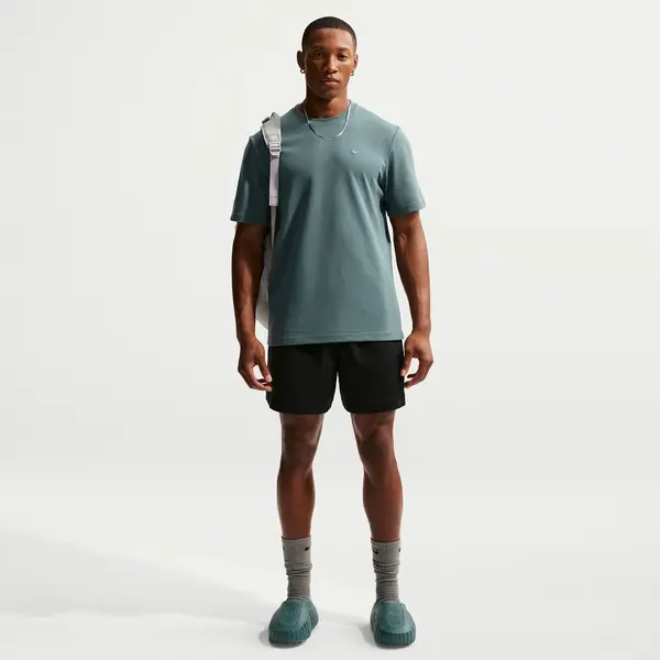 Nike Primary Dri-fit Short-sleeve Versatile Top - Grey
