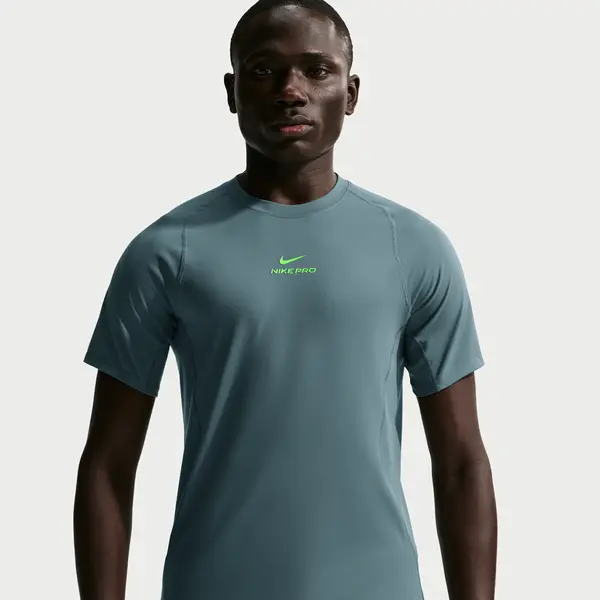 Nike Pro Training Dri-fit Short-sleeve Top - Grey