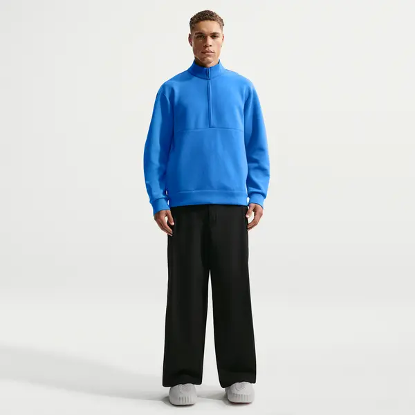 Nike 24.7 Impossiblysoft Dri-fit 1/2-zip Top - Blue