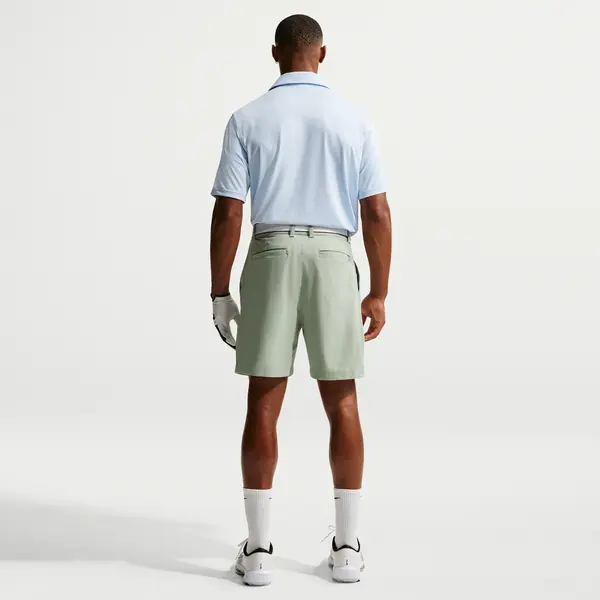 Nike Velocity Dri-fit Sleeve Logo Golf Polo - Blue
