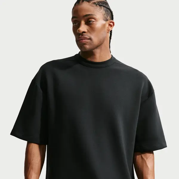 Nike 24.7 Impossiblysoft Dri-fit Short-sleeve Top - Black