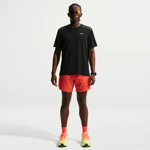 Nike Dri-fit Miler Short-sleeve Running Top