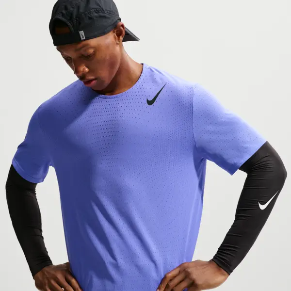 Nike Aeroswift Dri-fit Adv Short-sleeve Running Top - Blue