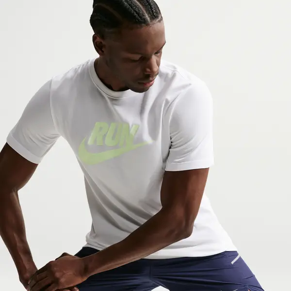 Nike Miler Dri-fit 5" Brief-lined Running Shorts - Blue