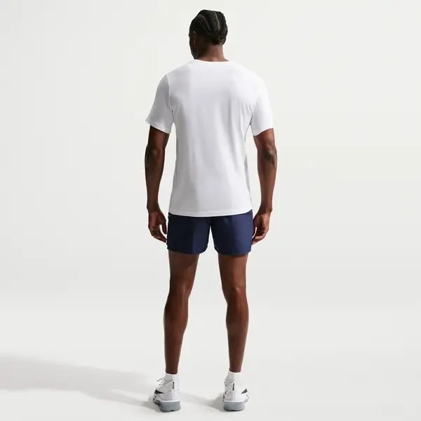 Nike Miler Dri-fit 5" Brief-lined Running Shorts - Blue