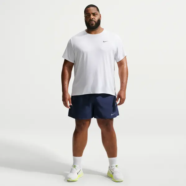 Nike Miler Dri-fit 5" Brief-lined Running Shorts - Blue