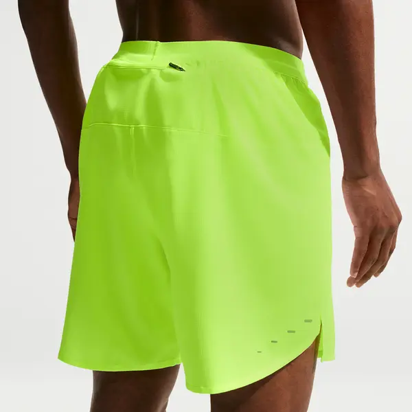 Nike Stride Dri-fit 7" Brief-lined Running Shorts - Yellow