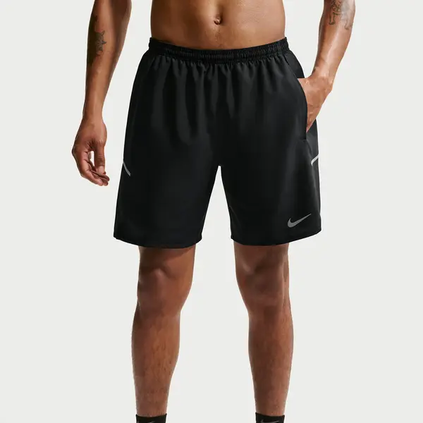 Nike Miler Dri-fit 7" Brief-lined Running Shorts - Black