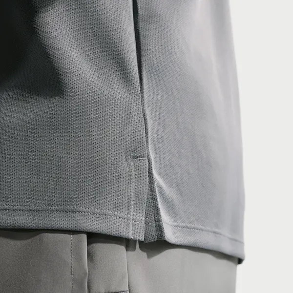 Nike Miler Dri-fit Short-sleeve Running Top - Grey