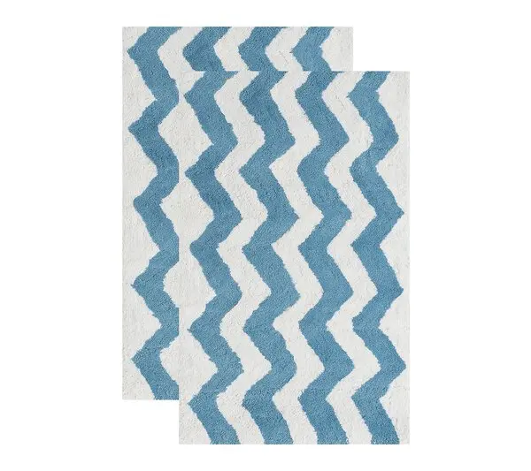 SAFAVIEH Chevron Tufted 1'-9' X 2'-10' Bath Mat - One-color