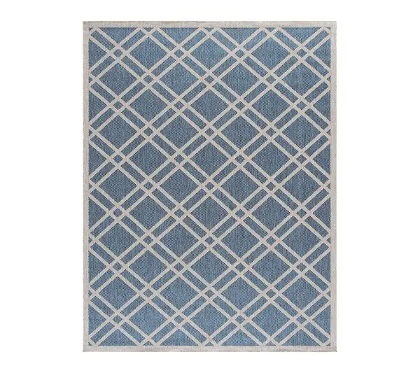 VALERIE PARR HILL Beach House Terrace 9' X 12' Outdoor Rug Val Erie - One-color