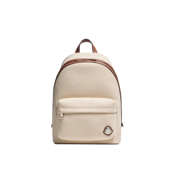 Moncler Carlo Backpack Bag - White