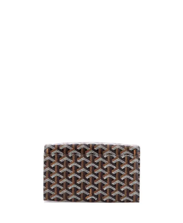 Goyard Varenne Continental Wallet With Strap Coated Canvas
