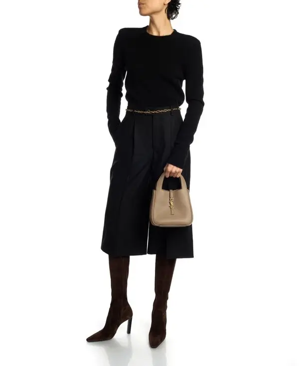 Saint Laurent Le 5 Aa 7 Baby Bea Bag - Light Cumin