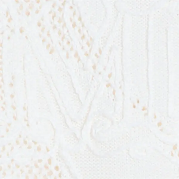 Max Mara Crochet Logo Sweater