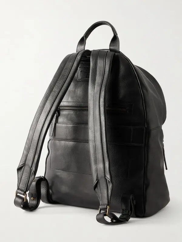 Officine Creative Oc 001 Suede Backpack - Black