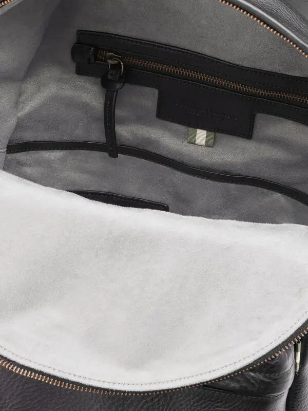 Officine Creative Oc 001 Suede Backpack - Black