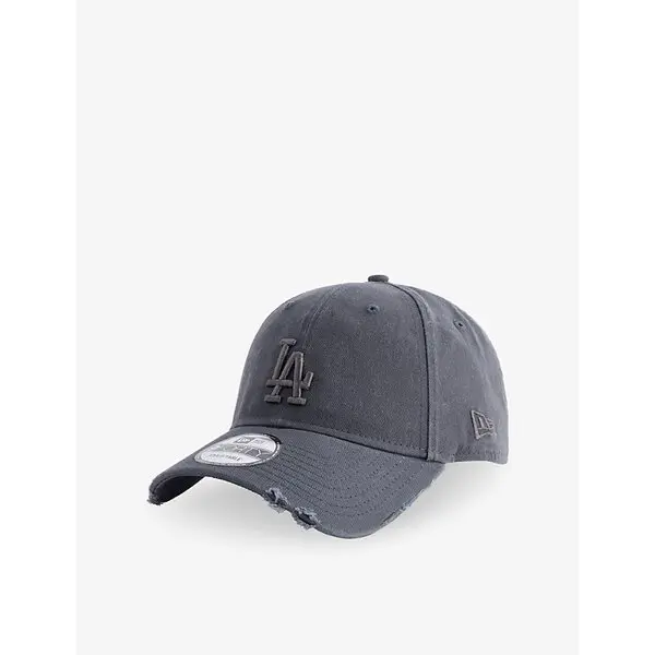 New Era 9forty La Dodgers Cotton-twill Cap - Charcoal