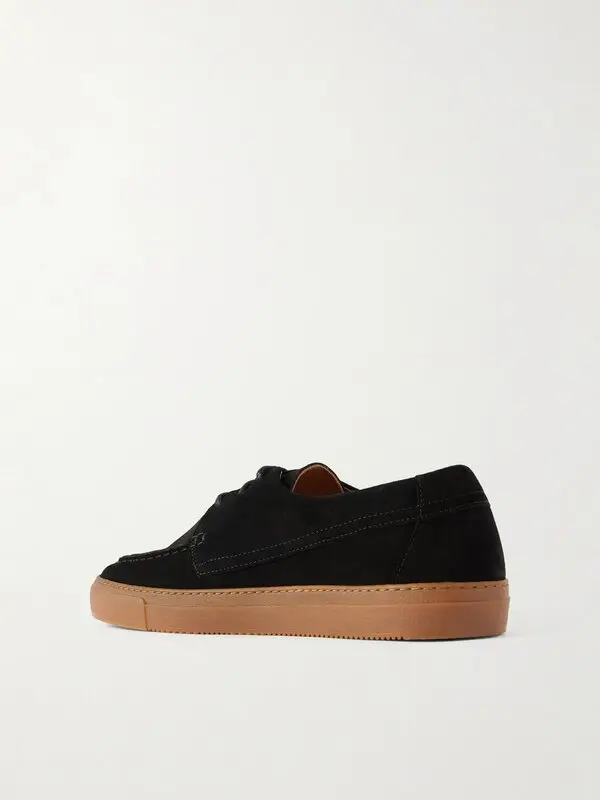 Mr P. Larry Suede Boat Shoes
