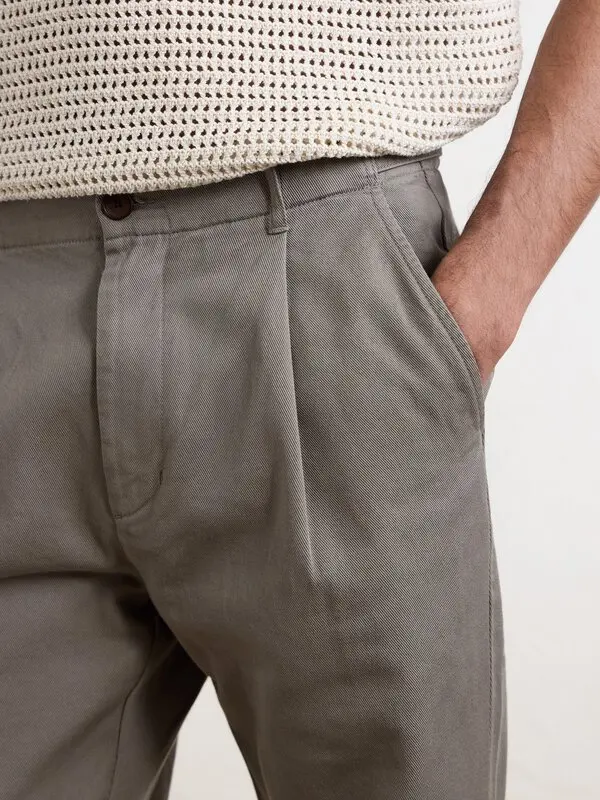 Mr P. Daniel Tapered Pleated Trousers