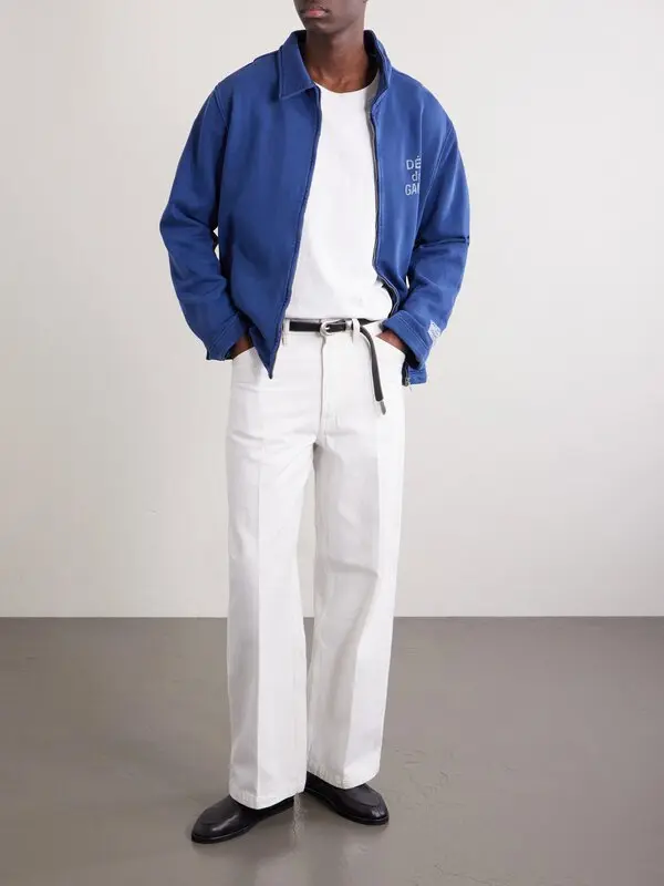 GALLERY DEPT. Montecito Logo-print Jacket - Blue