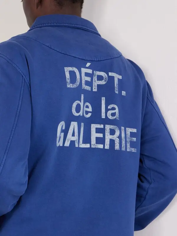GALLERY DEPT. Montecito Logo-print Jacket - Blue