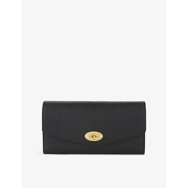 Mulberry Darley Small Grained-leather Wallet - Black