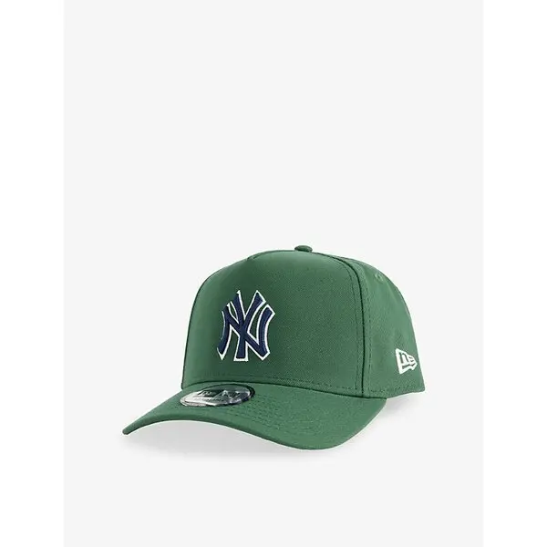 New Era Outline New York Yankees Twill Cap - Dark Green