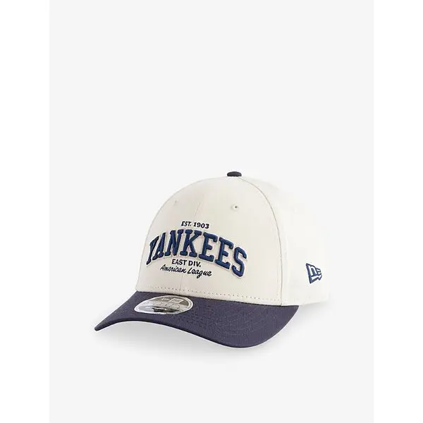 New Era 9forty New York Yankees Cotton-twill Cap - Light Beige