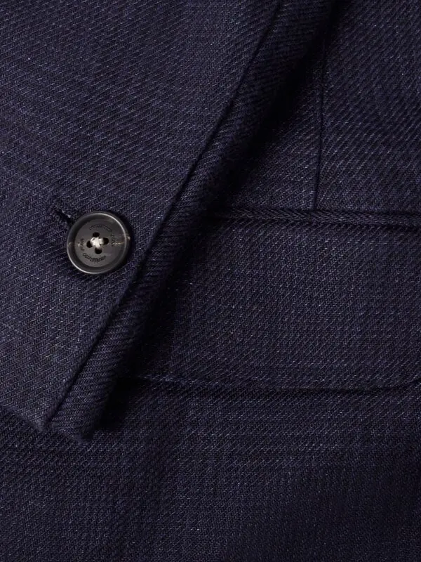 Massimo Alba Brando Double-breasted Linen Blazer