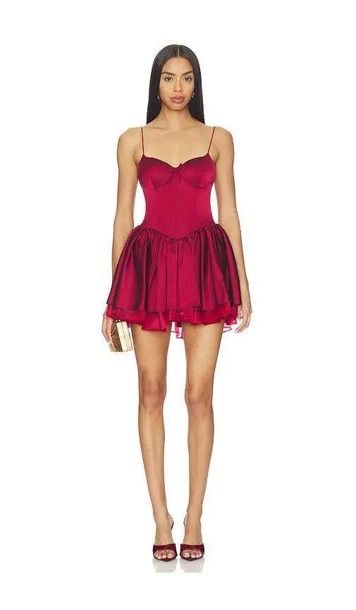 NANA JACQUELINE Veronica Backless Mini Dress