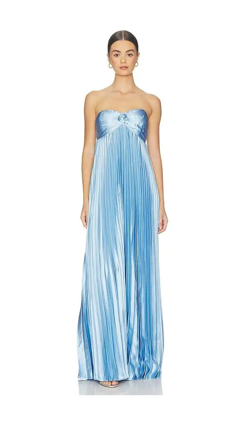 Astr The Label X Cyrina Gown - Blue