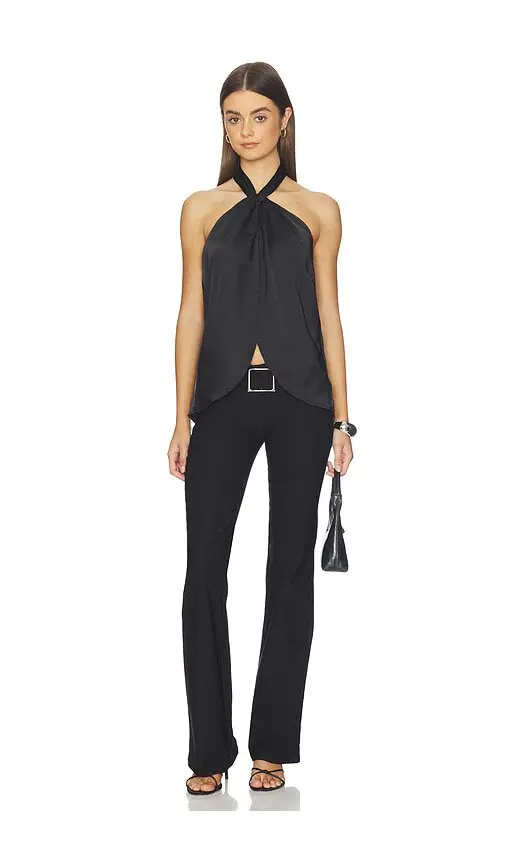 Superdown Samantha Halter Top - Black