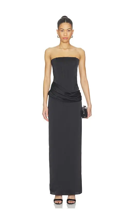 Amanda Uprichard Rue Gown - Black