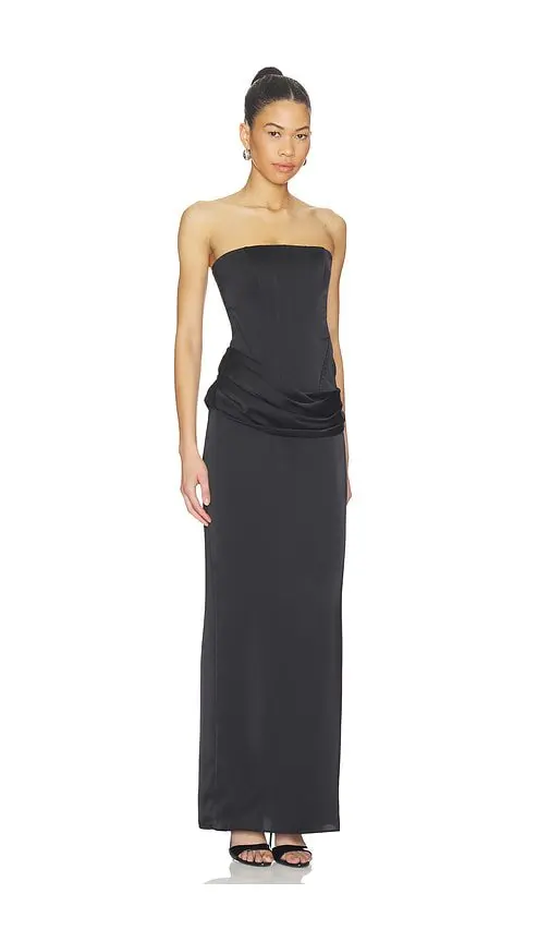 Amanda Uprichard Rue Gown - Black