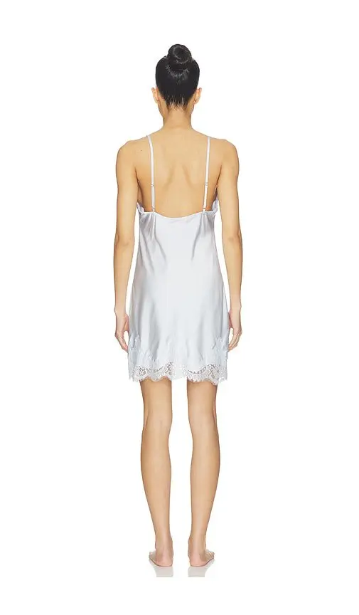 HOMEBODII Sian Slip Dress - Eggshell Blue
