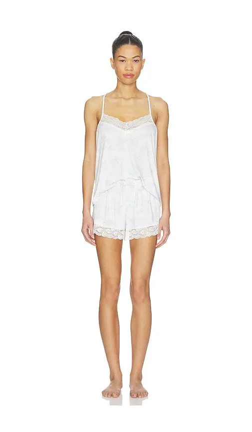 Flora Nikrooz Eloise Pajama Set In Baby Blue
