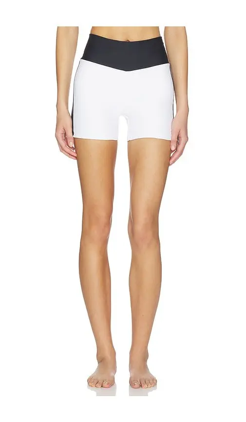 Goldbergh Eloisa Swim Short - White & Black