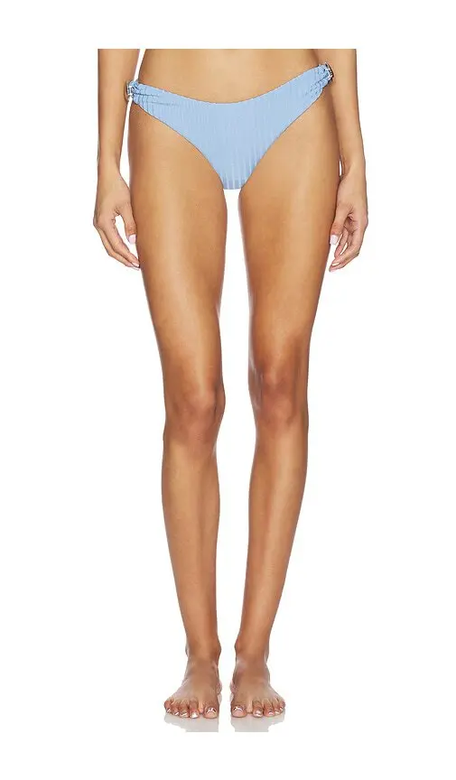 Minkpink Zephyr Shell Bikini Bottom - Sky Blue